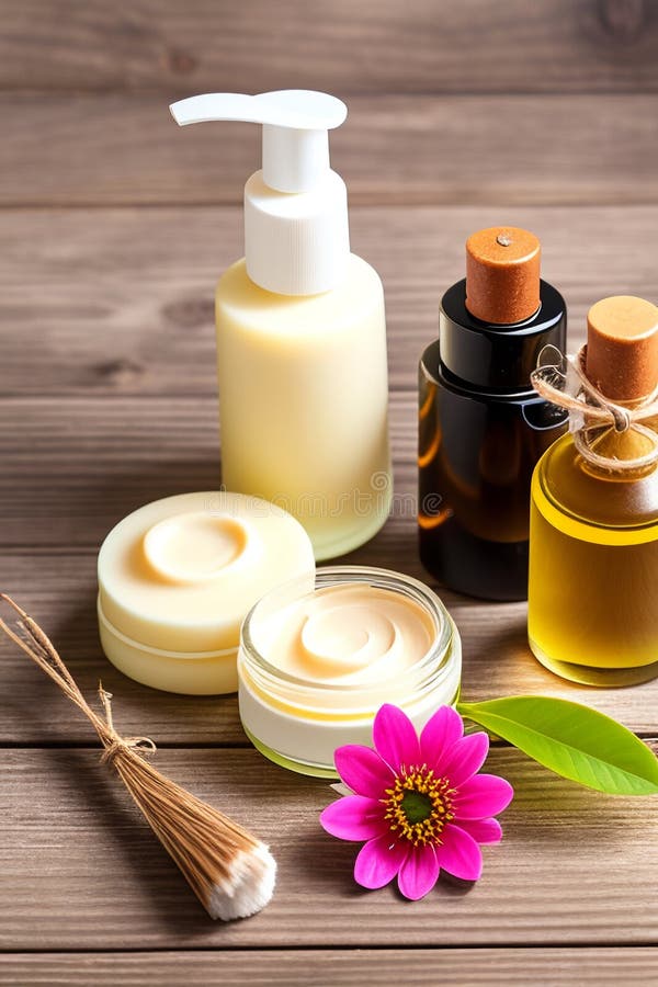 A Set of Handmade Natural Cosmetics. Stock Photo - Image of beauty ...