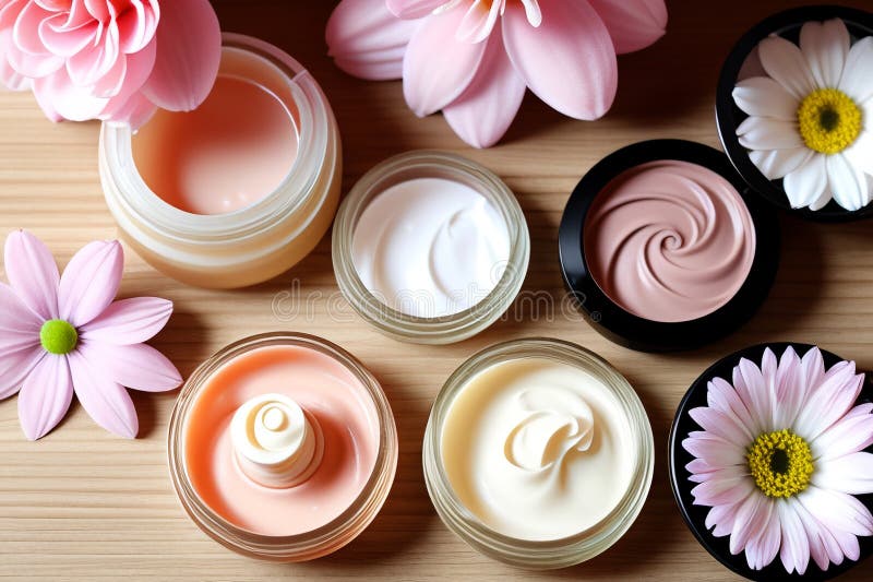 A Set of Handmade Natural Cosmetics. Stock Image - Image of health ...