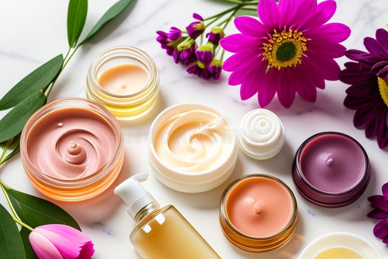 A Set of Handmade Natural Cosmetics. Stock Photo - Image of minimal ...