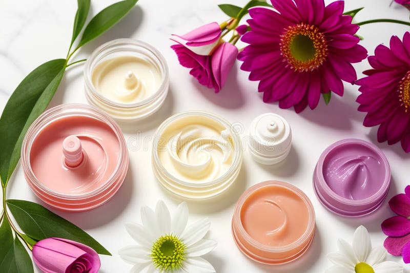 A Set of Handmade Natural Cosmetics. Stock Photo - Image of trend ...