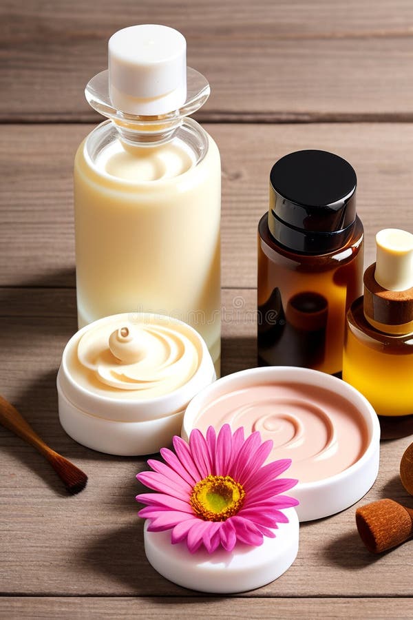 A Set of Handmade Natural Cosmetics. Stock Photo - Image of organic ...