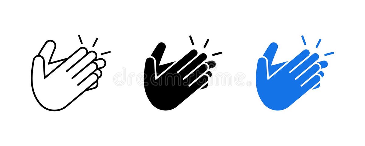 Clap Stock Illustrations – 22,069 Clap Stock Illustrations, Vectors ...