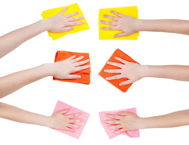 Wash Rags stock image. Image of cloth, hygiene, towel - 21190929