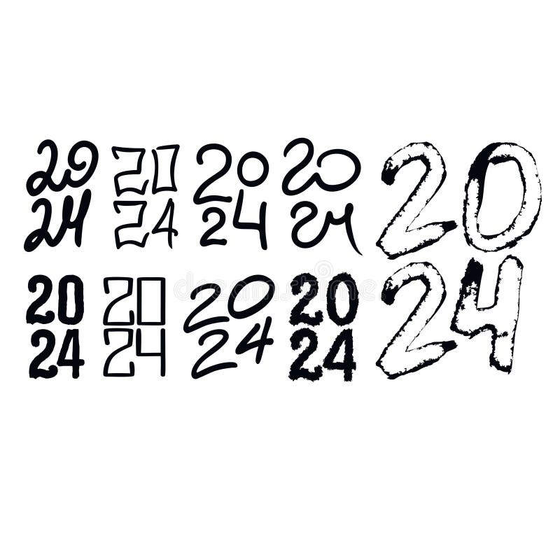 Handwriting font set stock vector. Illustration of design - 70127004