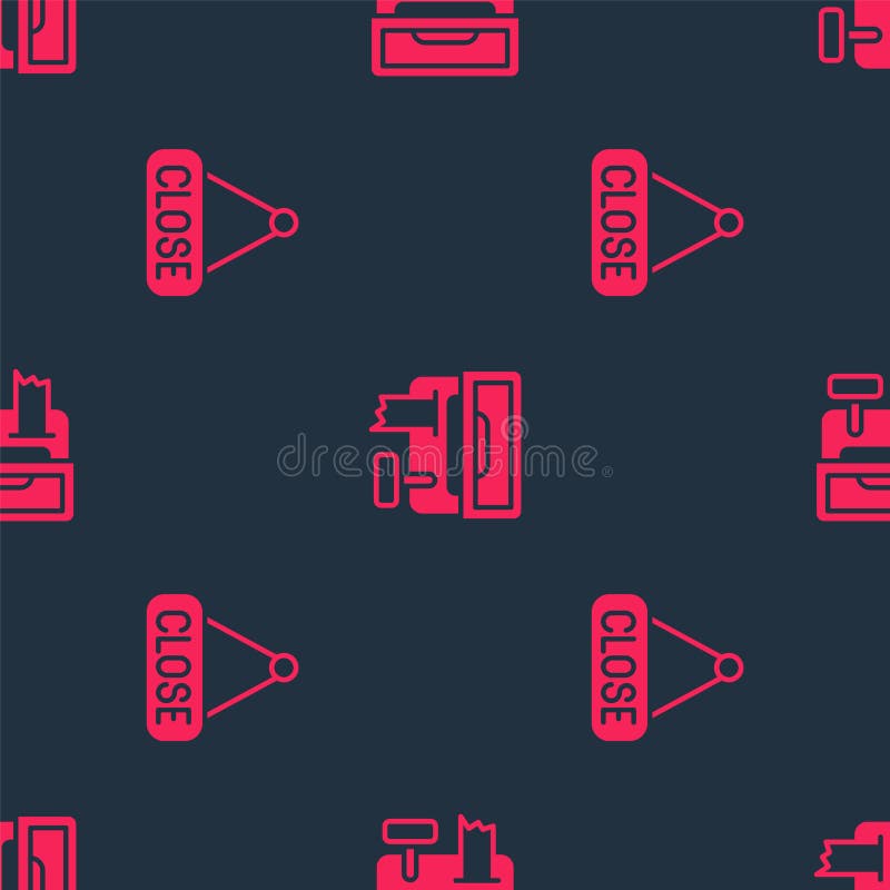 Counter Closed Sign Stock Illustrations – 126 Counter Closed Sign Stock ...