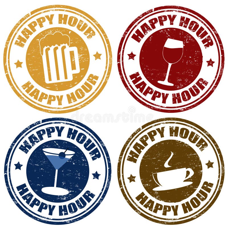 Happy Hour Specials stock vector. Illustration of restaurant - 24146031