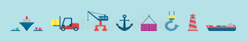 Harbour Cartoon Stock Illustrations – 558 Harbour Cartoon Stock ...