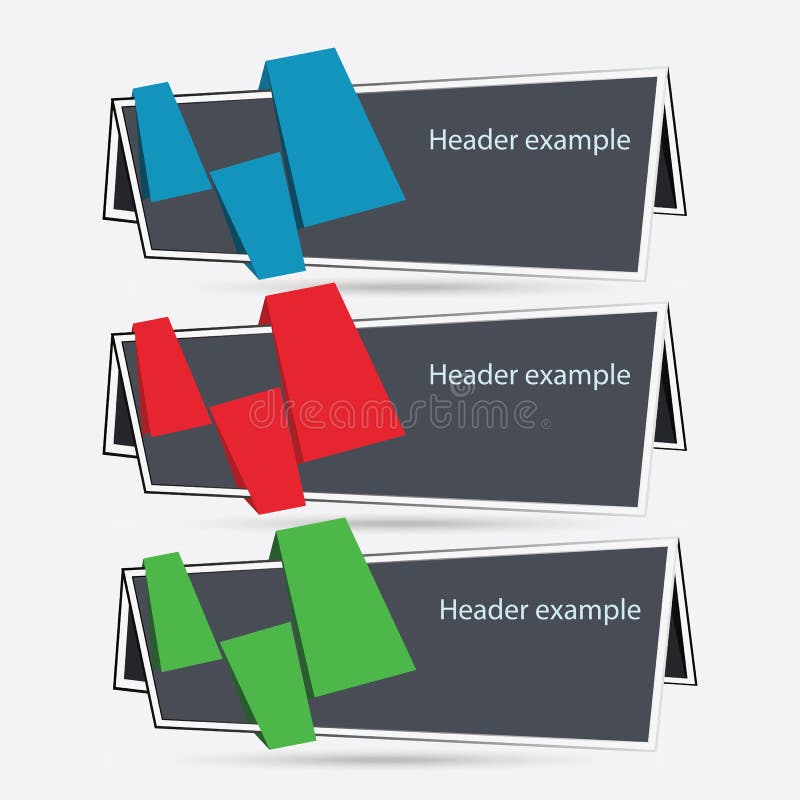 Set header stock illustration. Illustration of ideas - 43054998