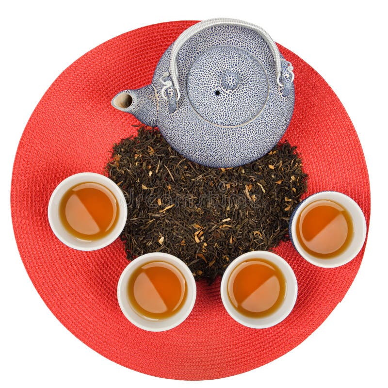 Oriental Tea Set stock image. Image of oriental, shinny - 35879231