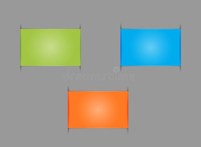 The Set of Hidden Edges Labels Stock Vector - Illustration of orange ...