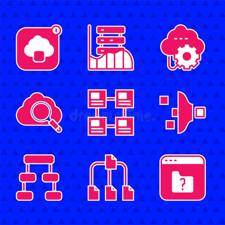Set Hierarchy Organogram Chart, Folder Tree, File Missing, Filter Setting, Search Cloud ...