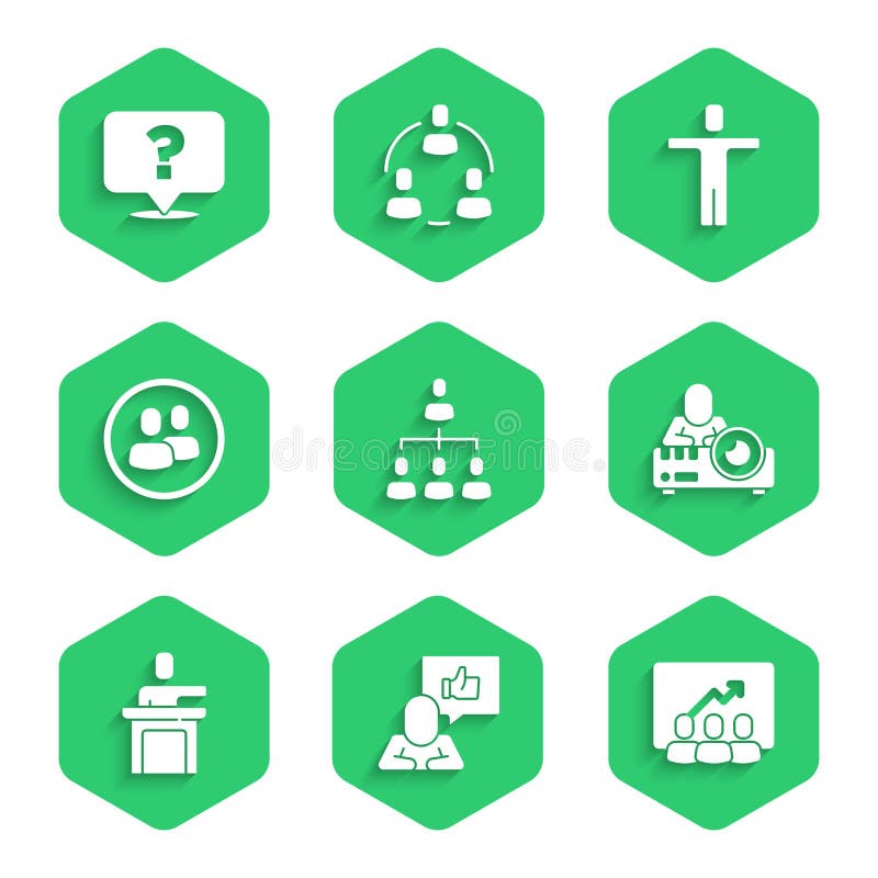 Set Hierarchy Organogram Chart, Hand Like, Project Team Base, Media ...