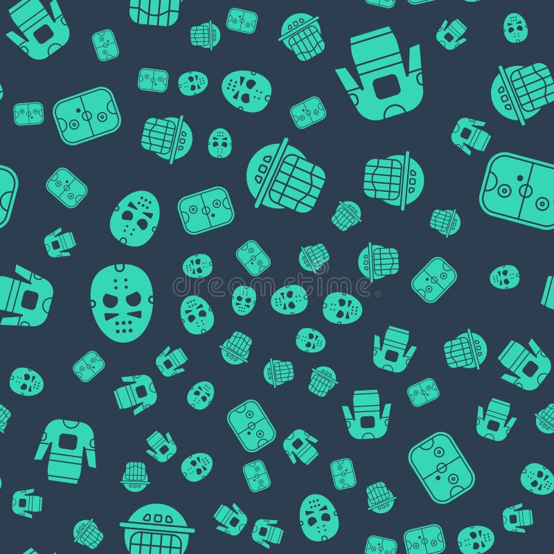 Set Hockey Helmet, Hockey Jersey, Hockey Mask and Air Hockey Table on ...