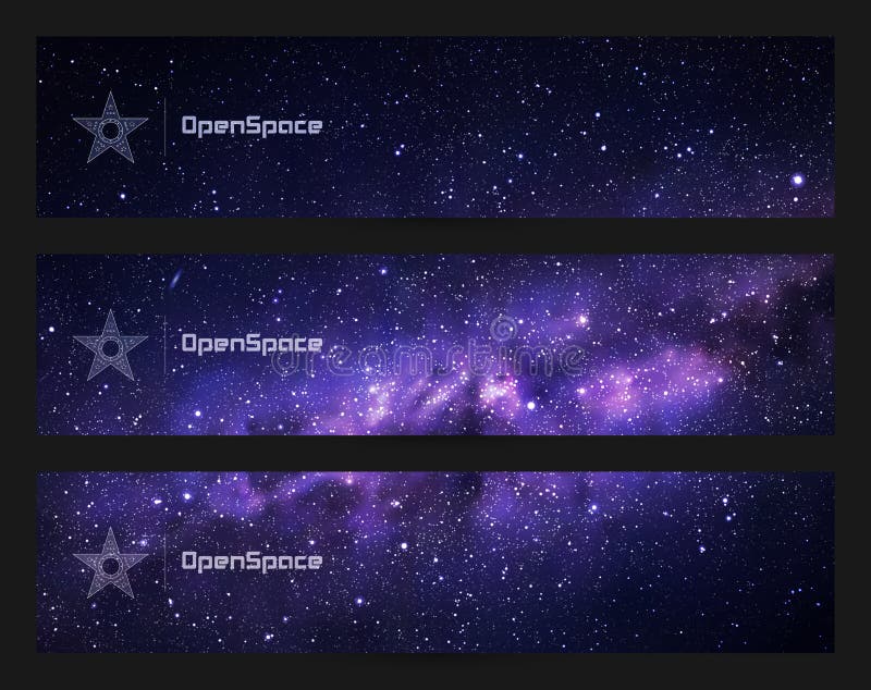 Starry Night Header Stock Illustrations – 250 Starry Night Header Stock ...