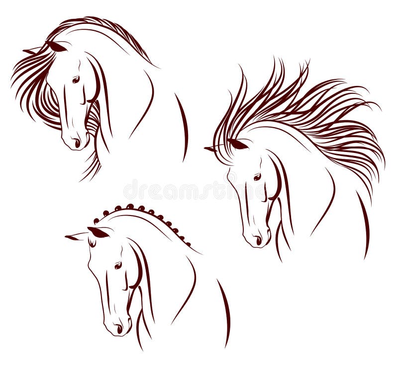3 Headed Horse Three Horse Heads Images – Browse 4,139 Stock Photos,