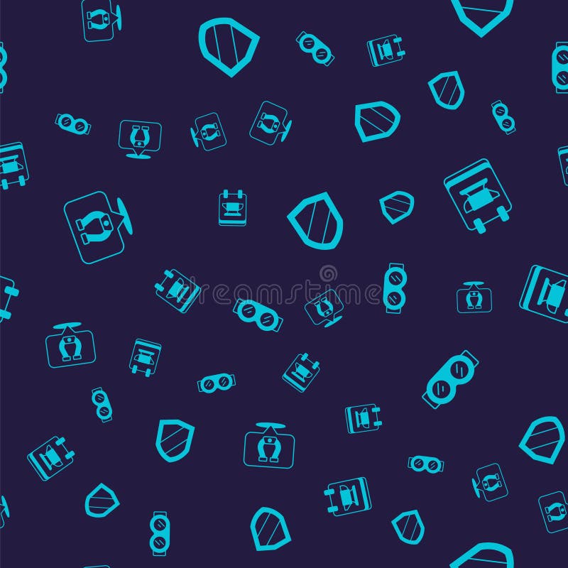 Set Horseshoe, Blacksmith Anvil Tool, Shield and Welding Glasses on ...