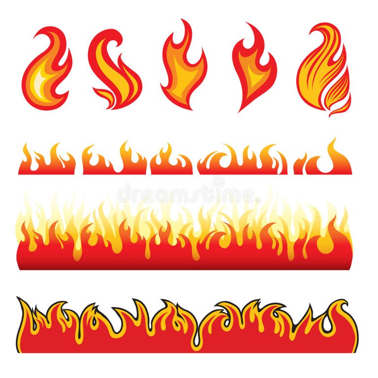 Flames Strip Stock Illustrations – 582 Flames Strip Stock Illustrations ...