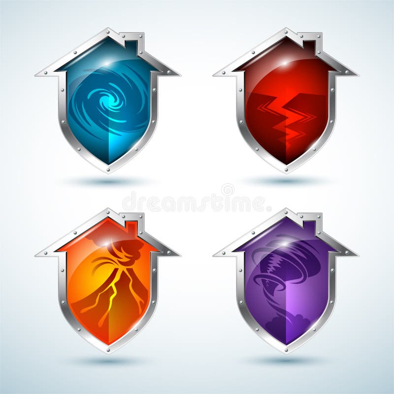 Shield icons stock vector. Illustration of sign, shield - 22906124