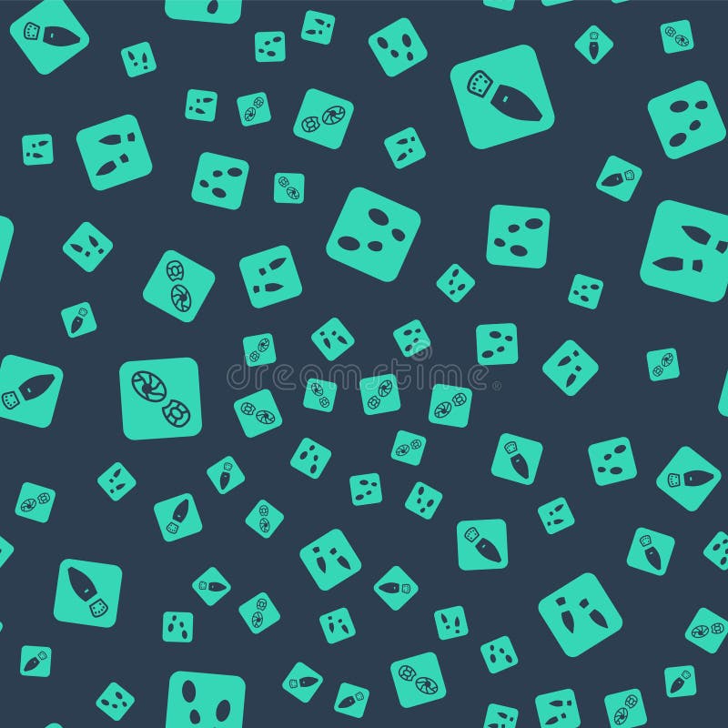 Set Human Footprints Shoes, , and on Seamless Pattern. Vector Stock ...