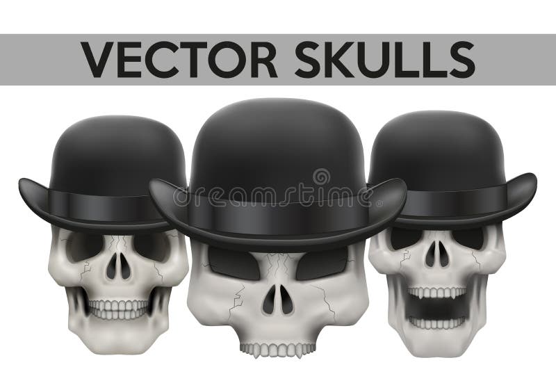 Human Skulls with German Army Helmet Stock Vector - Illustration of ...