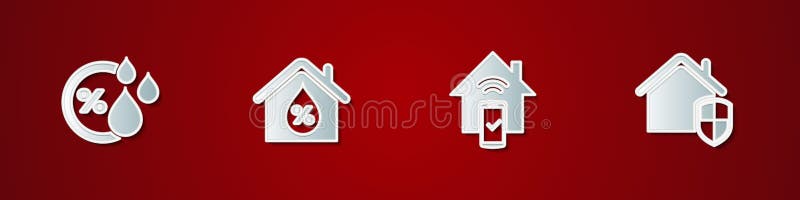 Set Humidity, House Humidity, Smart Home Remote Control System and ...