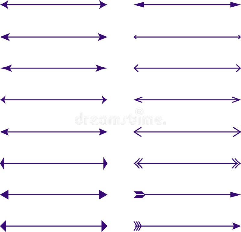 Different Types Arrows Stock Illustrations – 366 Different Types Arrows ...