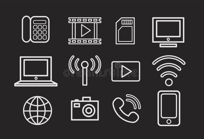 Set of Icons. Internet of Things. Smart House.Smart Home. Set of Icons ...
