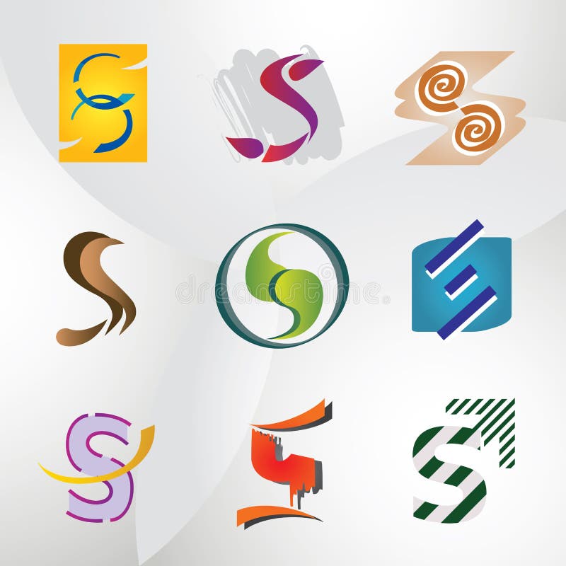 Letter S Logo, Abstract Element Concept Company Logos, Business Logo ...