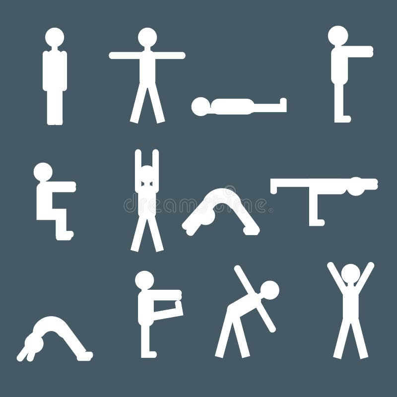 Difficult Exercises Stock Illustrations – 81 Difficult Exercises Stock ...