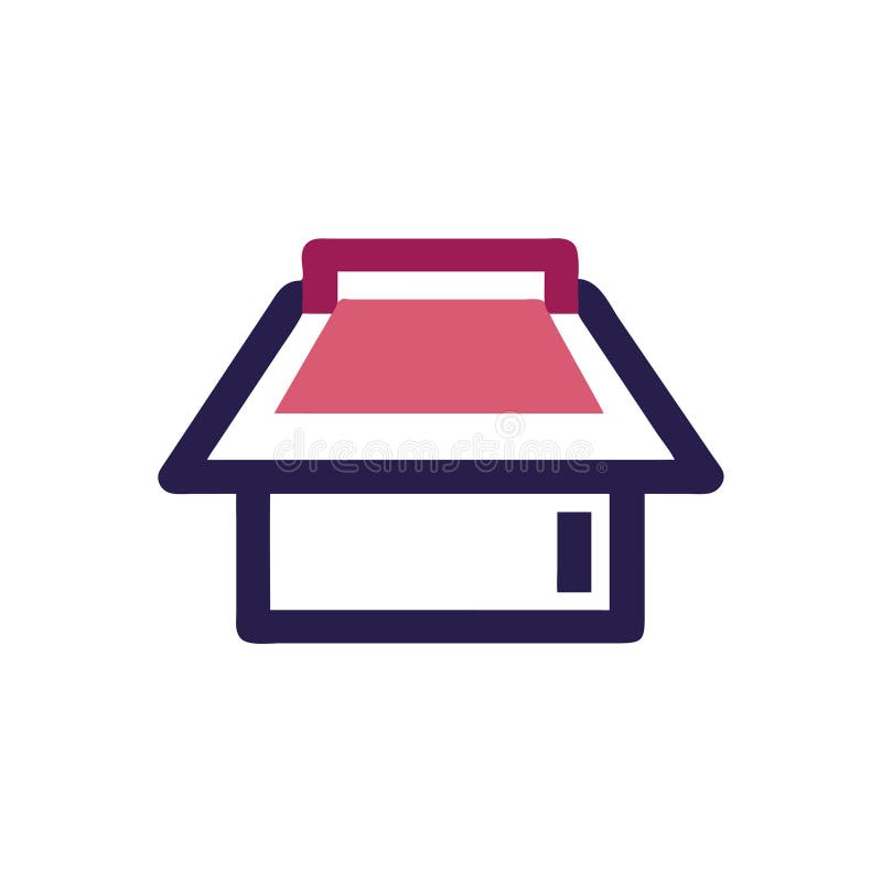 Icons for Roofing Design and Construction Stock Photo - Illustration of ...