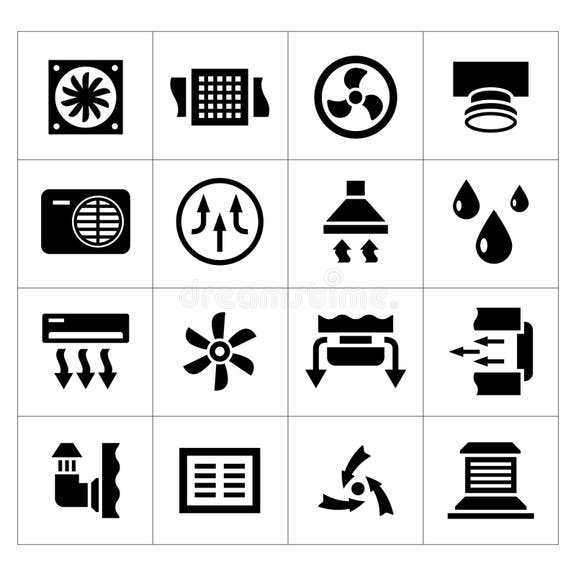 Ventilation Pictogram Stock Illustrations – 3,755 Ventilation Pictogram ...