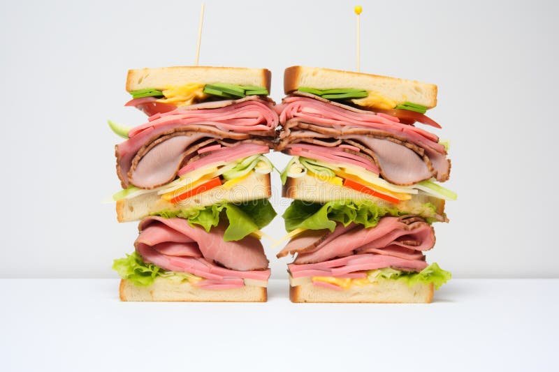 Identical Sandwiches Stock Illustrations – 6 Identical Sandwiches Stock ...