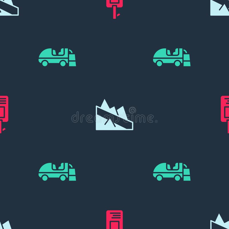 Set Identification Badge, Mountain Descent and Ice Resurfacer on ...