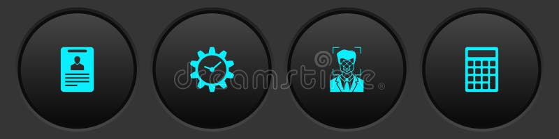 Set Identification Badge, Time Management, Face Recognition and ...