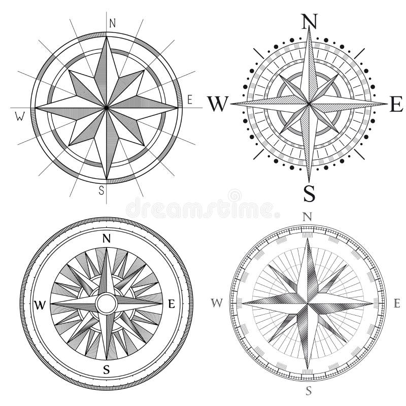 Compass Drawing Art