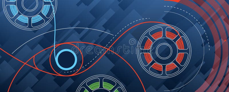 Exploded view of LED bulb stock illustration. Illustration of ...