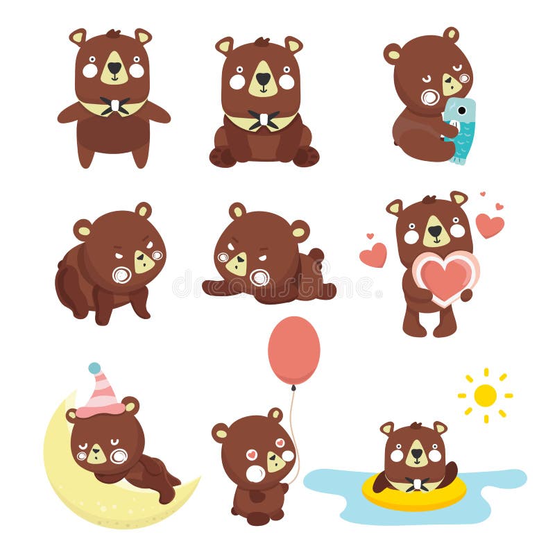 Positive Bears Stock Illustrations – 177 Positive Bears Stock ...