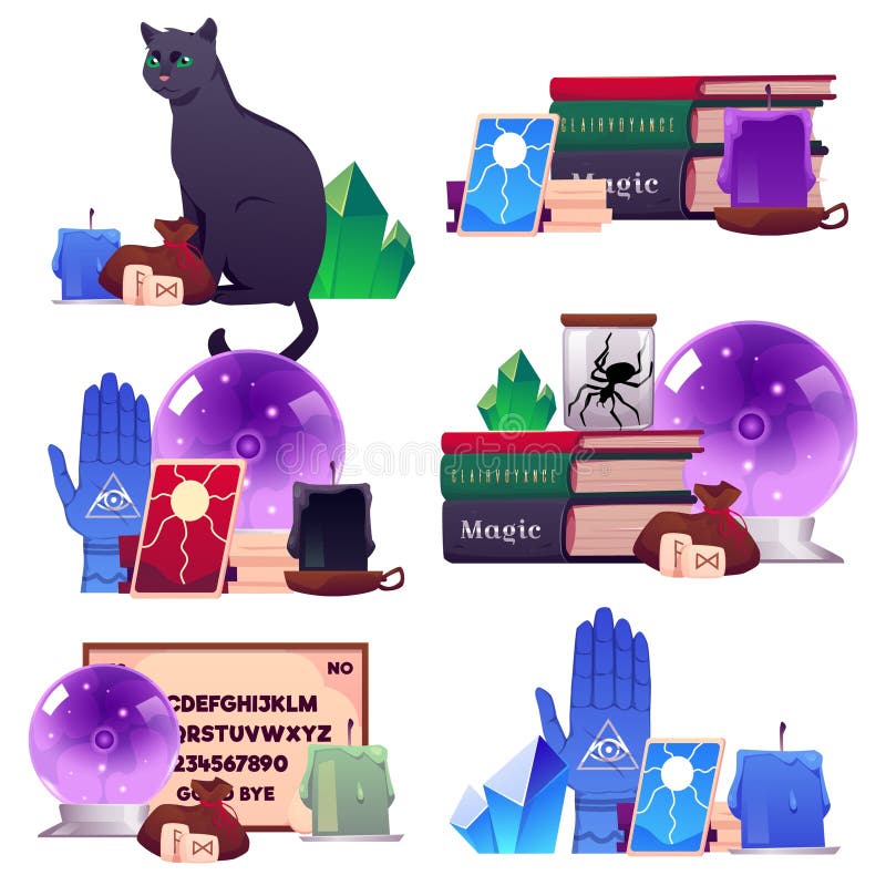 Magic, Esotericism, Spirituality, Banner with Copy Space, Made with ...