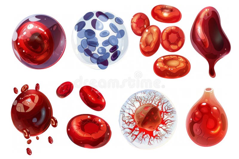Types Of Red Blood Cells Types Of Blood Cells, Red Blood Cells,