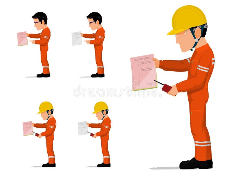 Industrial Worker Permit Stock Illustrations – 67 Industrial Worker ...
