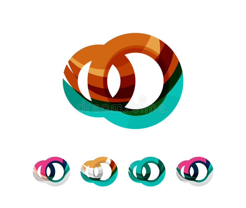 Set of Infinity Concepts, Loop Logo Designs Stock Vector - Illustration ...