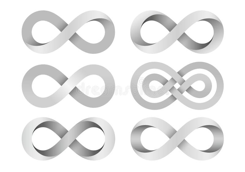 Set of Infinity Signs Made of Different Types of Torsion and ...