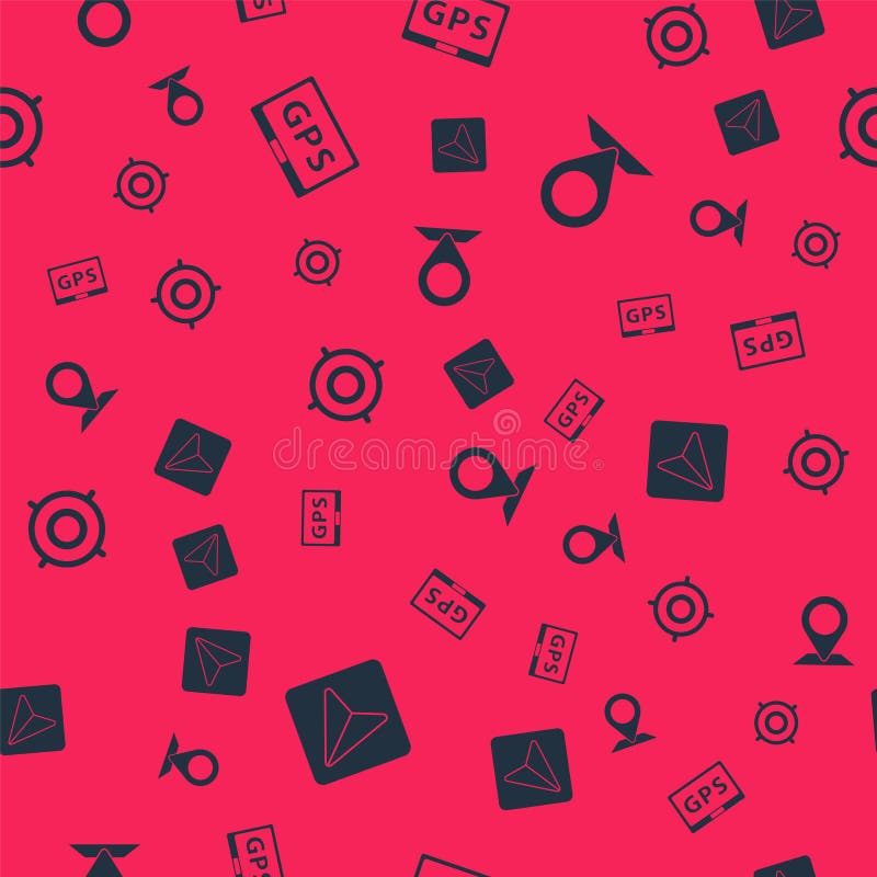 Set Infographic of City Map Navigation, Gps Device with, Target Sport ...