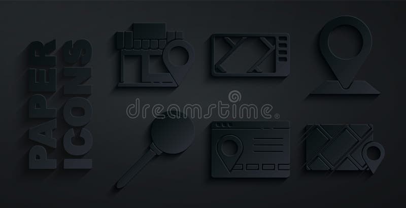 City Map Gps Icon Stock Illustrations – 21,774 City Map Gps Icon Stock ...