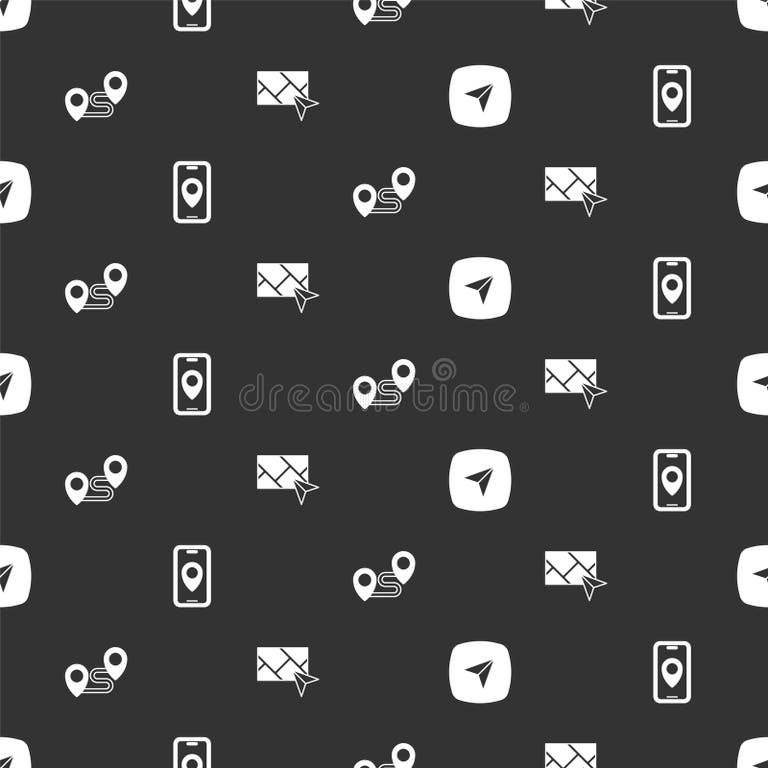 Set Infographic of City Map Navigation, City, Route Location and on ...