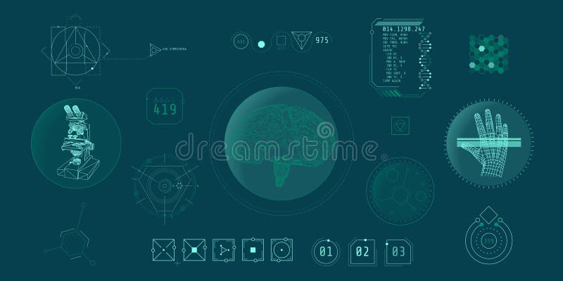 Design Elements for Infographic of Data Communication. Stock Vector ...