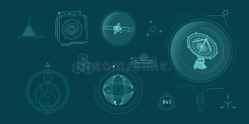 Design Elements for Infographic of Data Communication. Stock Vector ...