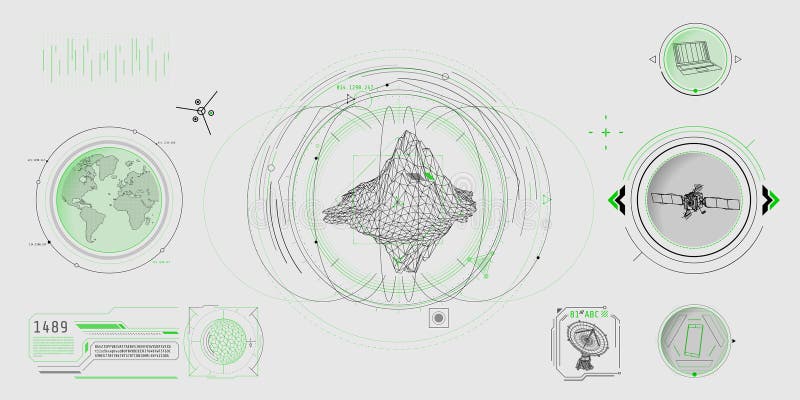 Design Elements for Infographic of Big Data. Stock Image - Image of ...