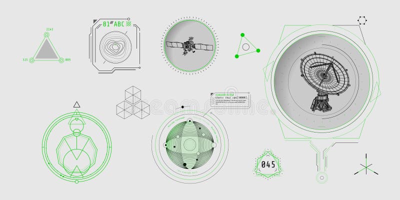 Design Elements for Infographic of Data Communication. Stock Vector ...