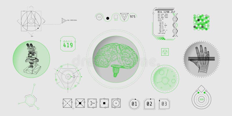 Design Elements for Infographic of Data Communication. Stock Vector ...